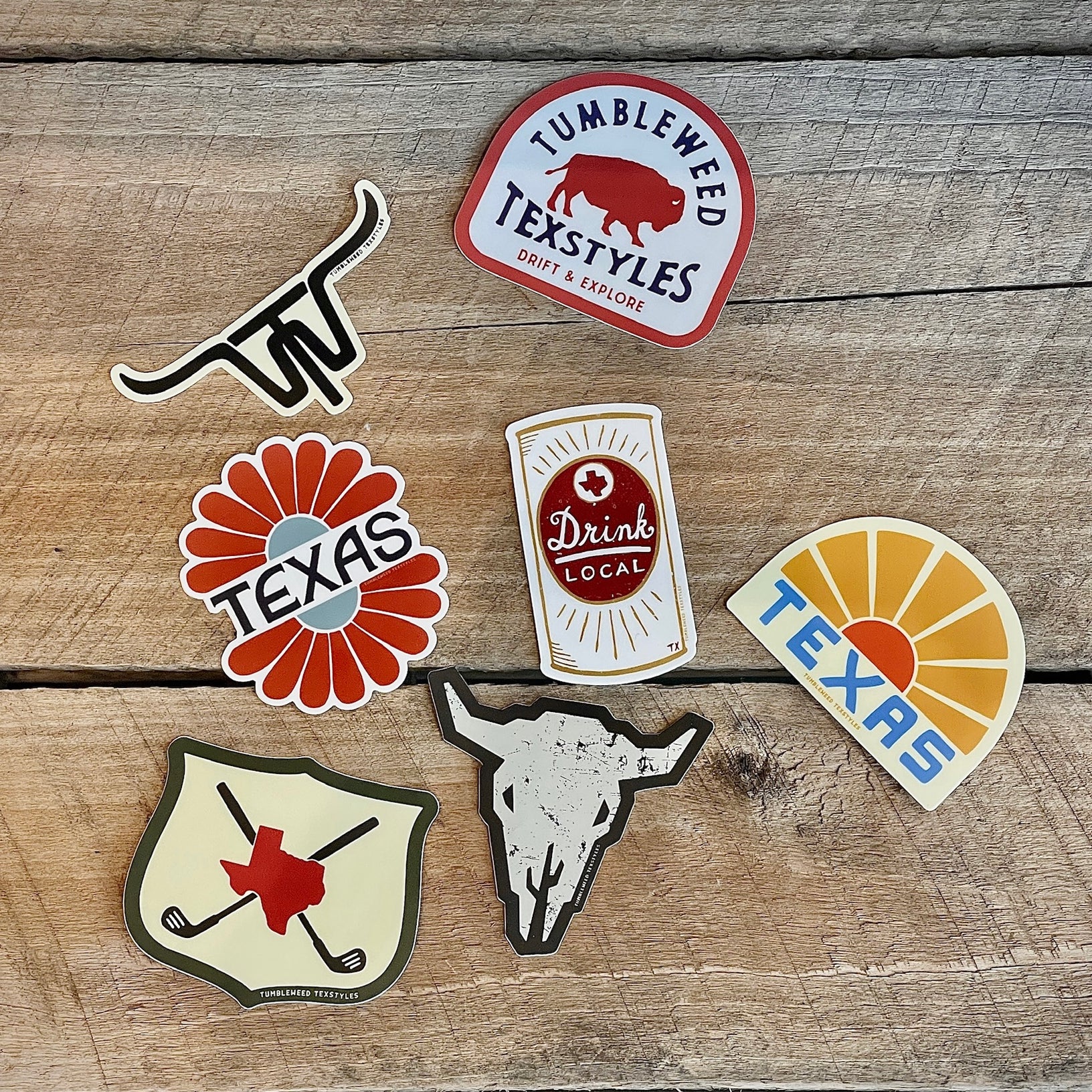 Texas T-Shirts, Hats and Gear - Hand-drawn Texas designs